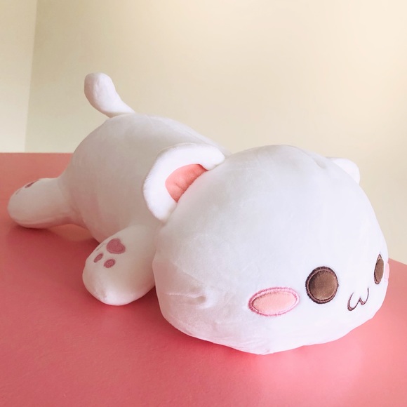 Toys | Kawaii Cat Mochi Plush New | Poshmark